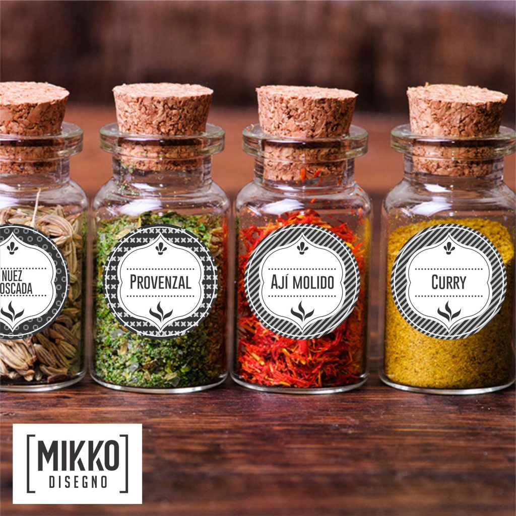 Eti_F004 Condimentos – Mikko | Disegno